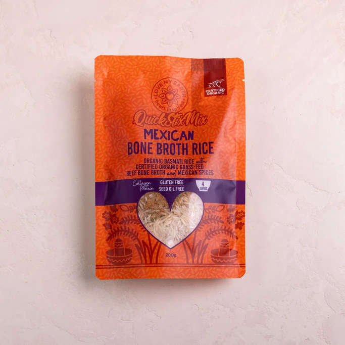 Bone Broth Rice - Mexican 200g – ThinkFoodie