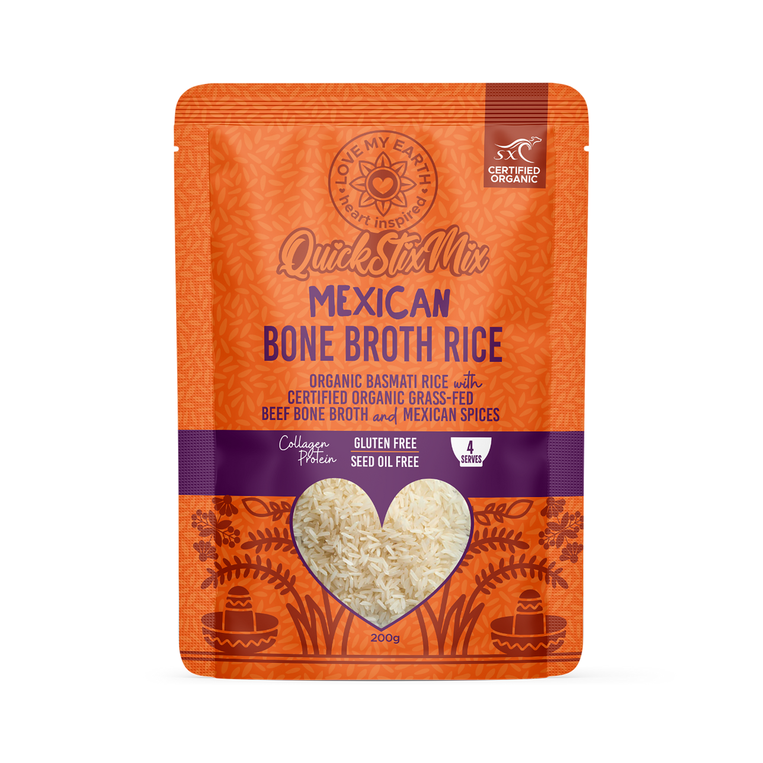 Bone Broth Rice - Mexican 200g – ThinkFoodie