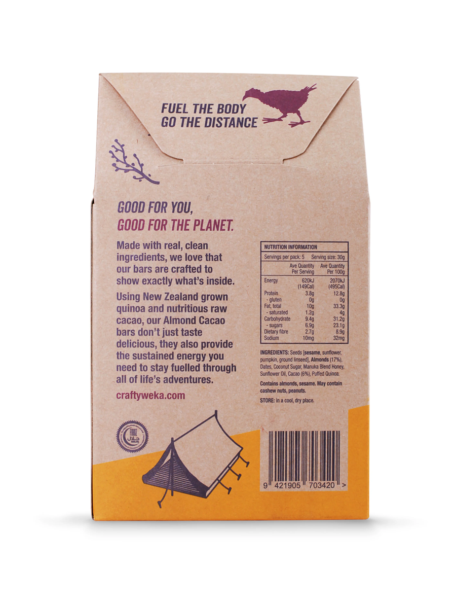 The Crafty Weka Bars – ThinkFoodie