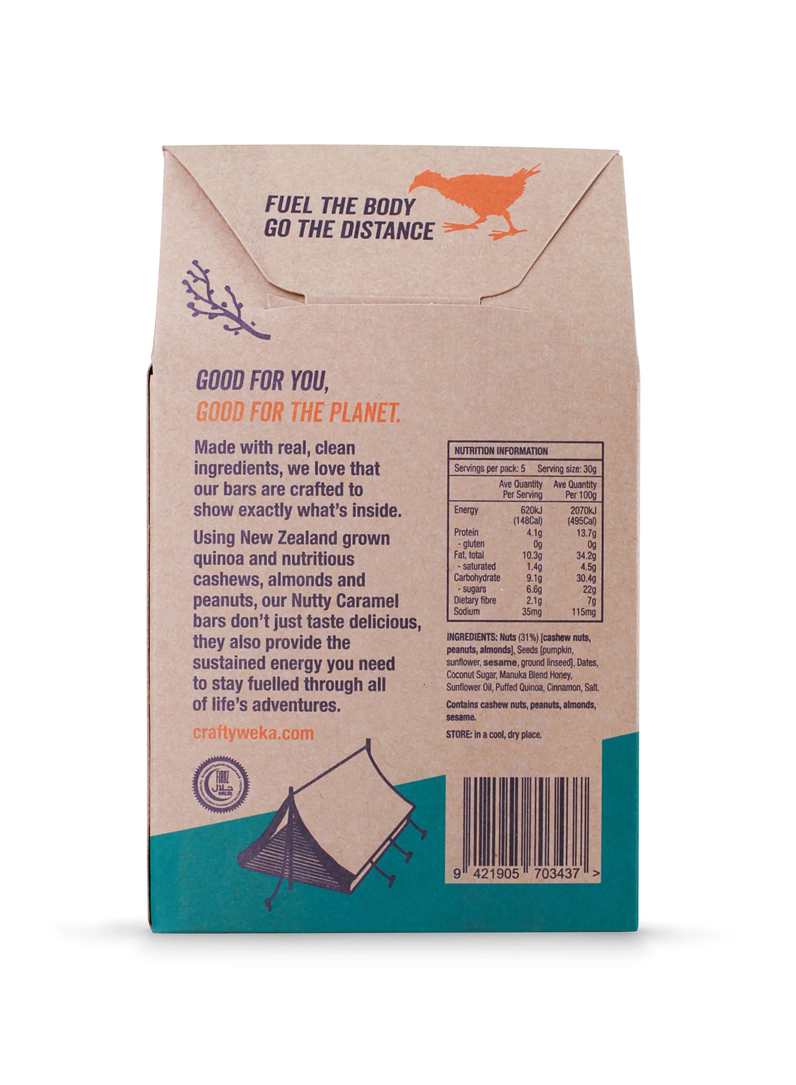 The Crafty Weka Bars – ThinkFoodie