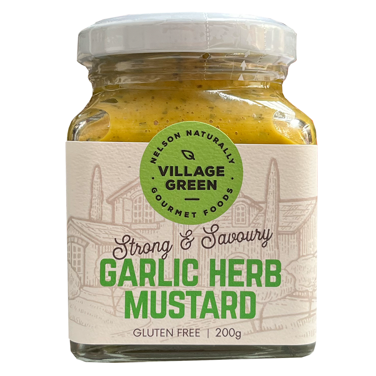 Nelson Naturally Garlic Herb Mustard – ThinkFoodie